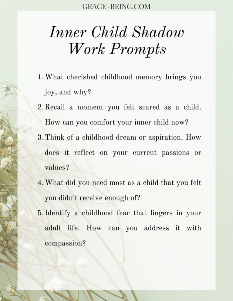 115 Shadow Work Prompts | Deep Shadow Work Questions